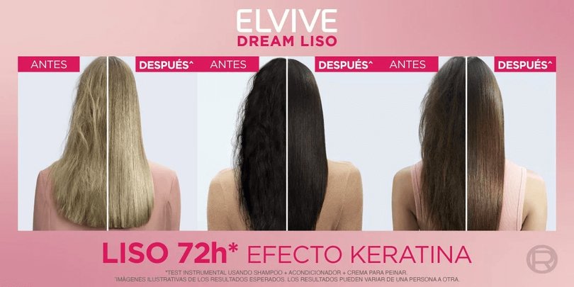 Dream Liso Elvive L’Oréal Paris para un cabello liso y sedoso