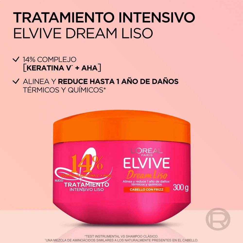 Nueva Mascarilla Capilar Elvive Dream Liso de L'Oréal Paris