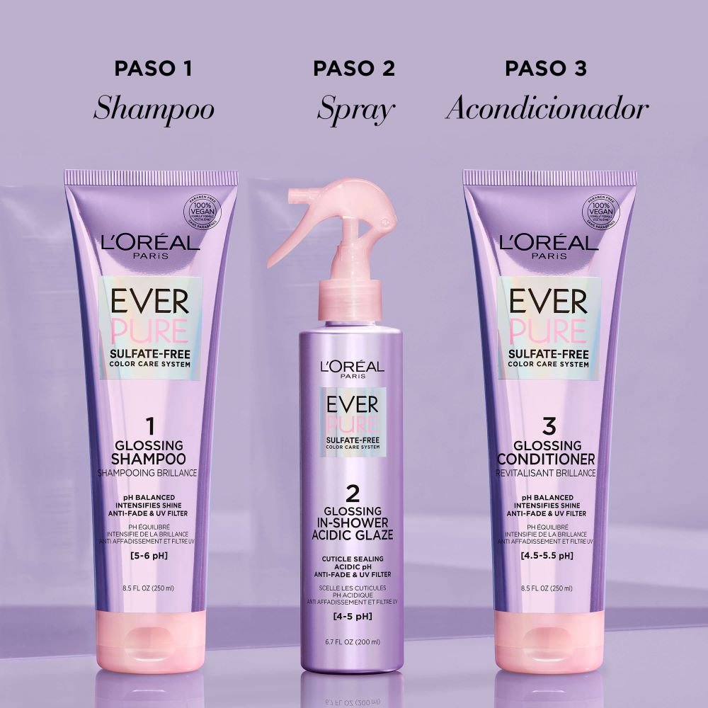 Ever Pure Glossing Shampoo para Cabello | L'Oréal Paris