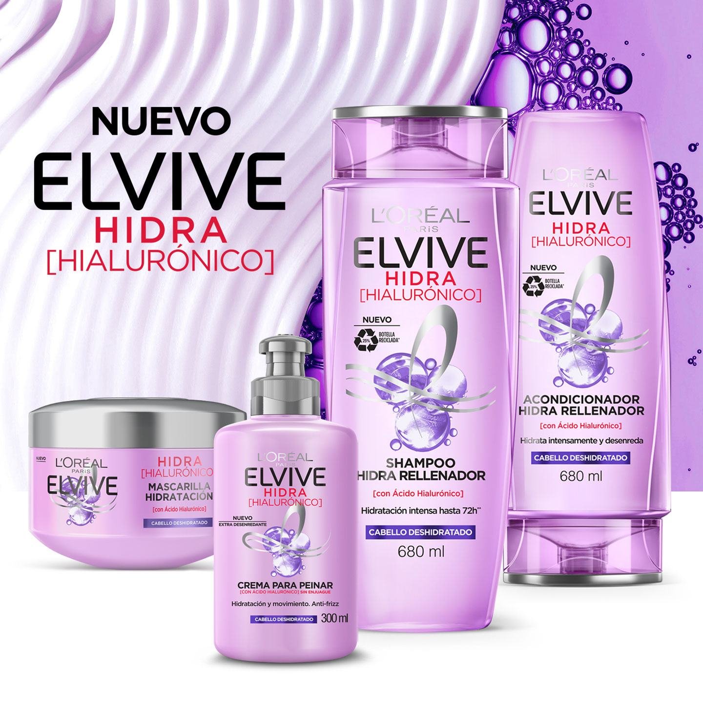 Nuevo shampoo Hidra Hialurónico de Elvive L'Oréal Paris