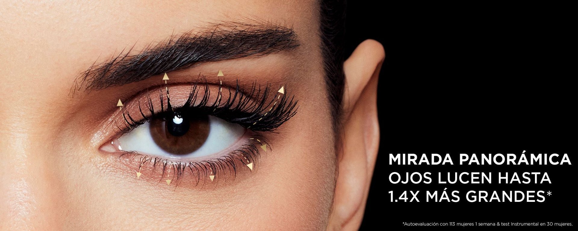 Volume Million Lashes Maquillaje de ojos Panorama Mascara A Prueba de ...